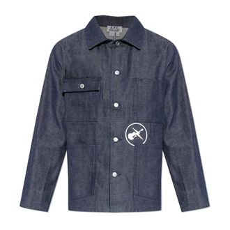 A.P.C. Grand Jack Jacke - - Jackets - Herren - Blau - L
