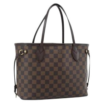 Louis Vuitton Sac cabas Damier Ebene Pre-owned - Femme - Pre-owned - Brun - Taille: ONE Size
