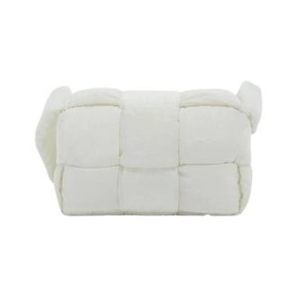 Bottega Veneta Sac bandouli&egrave;re en polyamide Pre-owned - Femme - Pre-owned - Blanc - Taille: ONE Size