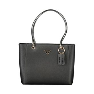 Guess Schwarze Polyethylen Damenhandtasche Noelle II - - Bags - Damen - Schwarzk - ONE SIZE