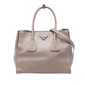 Prada Pre-owned Twin Pocket Satchel - - Pre-owned - Damen - Beige - ONE SIZE