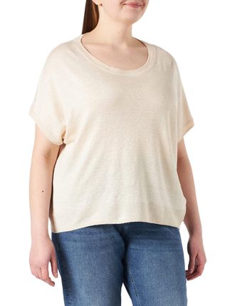 Part Two Part Two Damen Poypw Pu Relaxed Fit Pullover, Whitecap Gray, XL