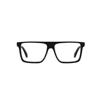 Off-white Femme, Accessoires, Noir, Taille: 58 MM Montures Optiques Noires Style Élégant