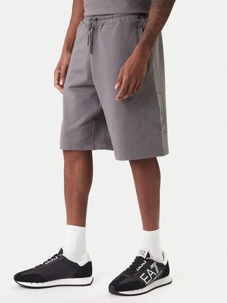 Emporio Armani Sportshorts 7M001491 AF17787 U8086 Grau Regular Fit