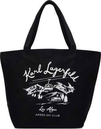 Karl Lagerfeld Handtasche KARL LAGERFELD B4W50056 Schwarz