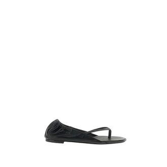 Jacquemus Die flachen Sandalen - - Shoes - Damen - Schwarzk - 36 EU