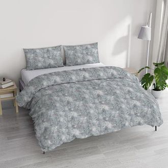 Italian Bed Linen Doppelbettbezug Ida aus Baumwolle, Design: Venere, hergestellt in Italien