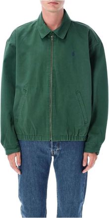Polo Ralph Lauren Homme, Vestes, Vert, Taille: M Bomber en coton