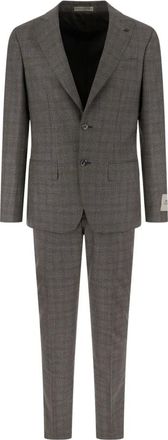 Corneliani Costumes &agrave; un bouton - Homme - Costumes - Brun - Taille: S