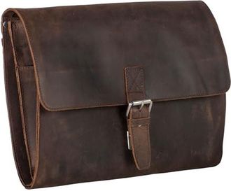 Leonhard Heyden porte-documents Salisbury Document Wallet Brown brun