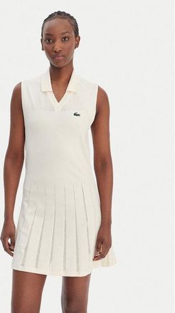 Lacoste Tenniskleid EF0615 Gr&uuml;n Slim Fit