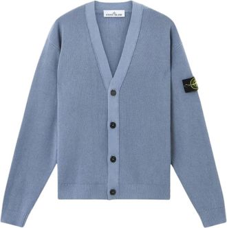 Stone Island Homme, Pulls, Bleu, Taille: L Cardigans