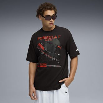 Puma T-shirt &agrave; motif F1 Homme, V&ecirc;tements, Noir, XL