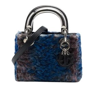 Dior Pre-owned Lady Dior - Femme - Pre-owned - Bleu - Taille: ONE Size