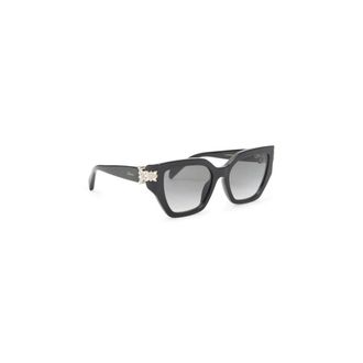Chopard Lunettes de soleil g&eacute;om&eacute;triques en ac&eacute;tate - unisex - Accessoires - Noir - Taille: ONE Size