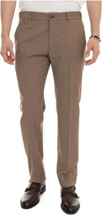 Berwick 1707 Homme, Pantalons, Brun, Taille: XL Morello-Elax Pantalon Classique