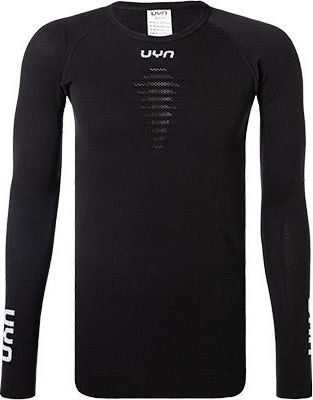UYN Herren Longsleeve schwarz Mikrofaser unifarben