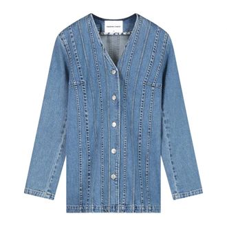 Fab By Fabienne Chapot Fabienne Chapot, Femme, Vestes, Bleu, Taille: 44 FR Phielix Denim Jacket