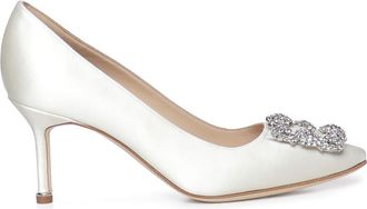 Manolo Blahnik Pumps - Creme