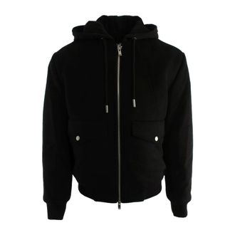 Moose Knuckles Homme, Sweatshirts et sweats &agrave; capuche, Noir, Taille: XS Ellington Bomber