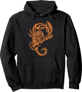 Seembo Tier spielt Gitarre Lustiger Gitarrist Rockmusiker Pullover Hoodie