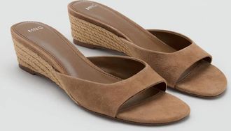 Mango Sandales bimba sable - Femme - 35 - MANGO