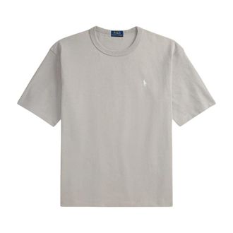 Polo Ralph Lauren Kurz&auml;rmeliges T-Shirt mit Rundhalsausschnitt - - Tops - Herren - Grau - S