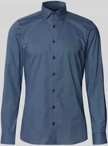 Olymp Level 5 Slim Fit Business-Hemd mit Kentkragen