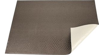 Signature Home Collection Tischsets, Kunstleder, Creme, Taupe, 45 x 33 x 0.2 cm, 6-Einheiten