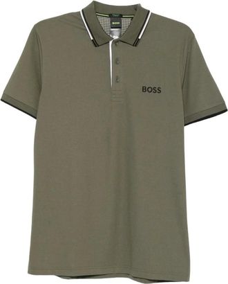 HUGO BOSS Polo Boss Paddy Pro - Homme - Tops - Vert - Taille: L