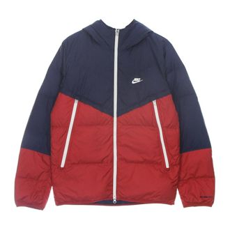 Nike Windrunner Kapuzen Daunenjacke Mitternachtsmarine - - Sport - Herren - Mehrfarbig - L