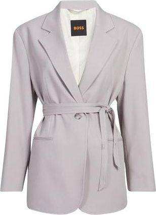 HUGO BOSS Veste col tailleur &agrave; ceinture