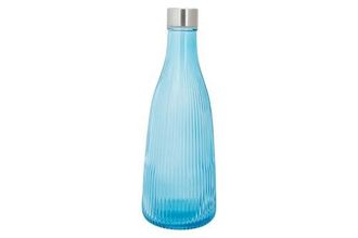 Cosy & Trendy Atla Glasflasche, Azurblau, 1 l