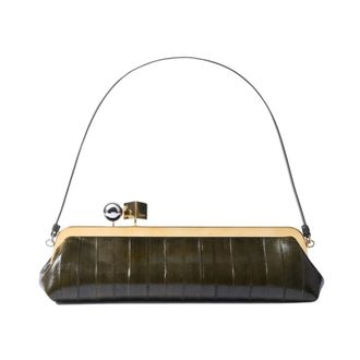 Jacquemus Femme, Sacs, Vert, Taille: ONE Size Salon Clutch