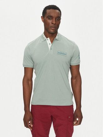 Napapijri Poloshirt E-Amundsen NP0A4IN9 Gr&uuml;n Regular Fit