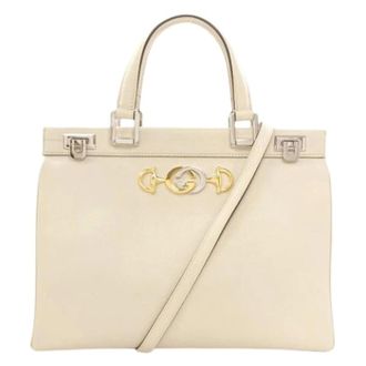 Gucci Sac cabas Pre-owned - Femme - Pre-owned - Blanc - Taille: ONE Size