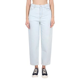 Kenzo Cropped Jeans - - Jeans - Damen - Blau - W27