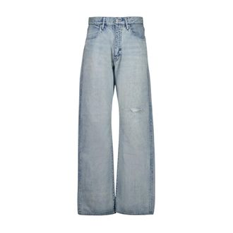 Auralee Wide Jeans - - Jeans - Damen - Blau - W24