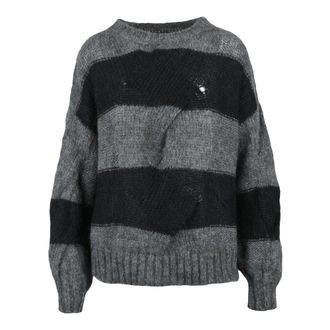 Dondup Maglione Girocollo - - Knitwear - Damen - Grau - L