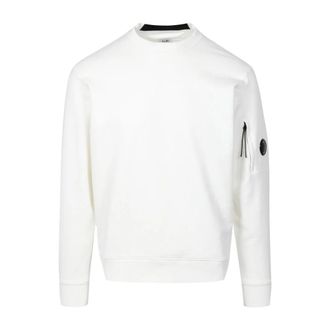 C.P. Company Rundhals-Sweatshirt - - Sweatshirts & Hoodies - Herren - Wei&szlig; - L