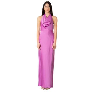 Simona Corsellini Robe &Eacute;l&eacute;gante - Femme - Robes - Rose - Taille: 40 FR
