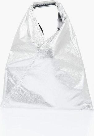 Maison Margiela MM6 Metallic Fabric Handbag size One Size