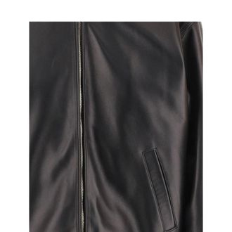Darkpark Lambskin Leather Jacket - Black
