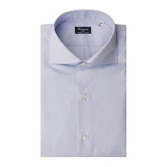 Finamore Formal Shirts - - Shirts - Herren - Blau - 3XL