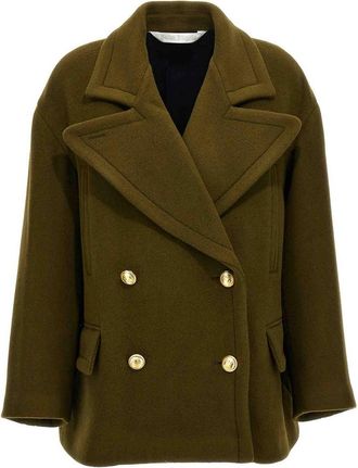 Palm Angels Kurzer Mantel - Grün