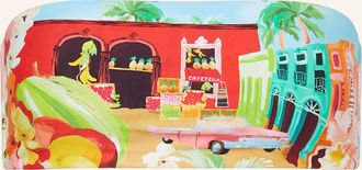 Seafolly Bandeau-Bikini-Top Cuba blau