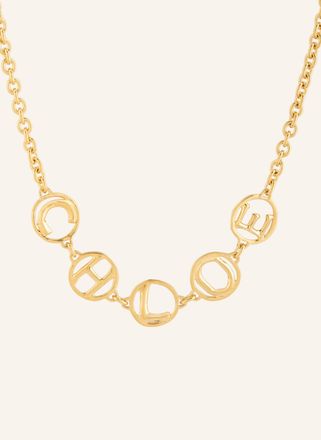 Chloé Choker Script gold