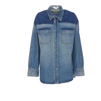 Victoria Beckham Damen, Blusen & Hemden, Blau, XSGr&ouml;&szlig;e