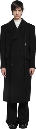 Ann Demeulemeester Jake Double-Breasted High Comfort Coat