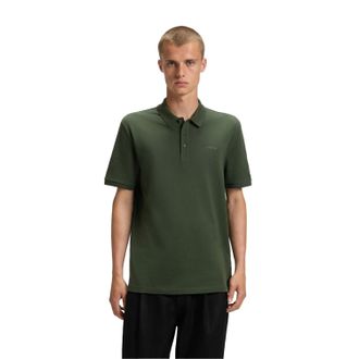 HUGO BOSS Hugo - Donos Poloshirt f&uuml;r Herren, Baumwolle (Dunkelgr&uuml;n)